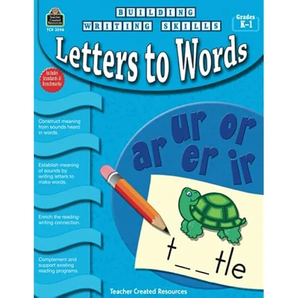 Building Writing Skills: Letters to Words: Letters to Words | Daraz.lk