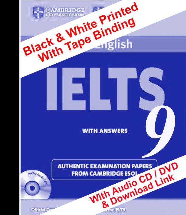 IELTS Academic Cambridge English Book 9 with answers | Daraz.lk