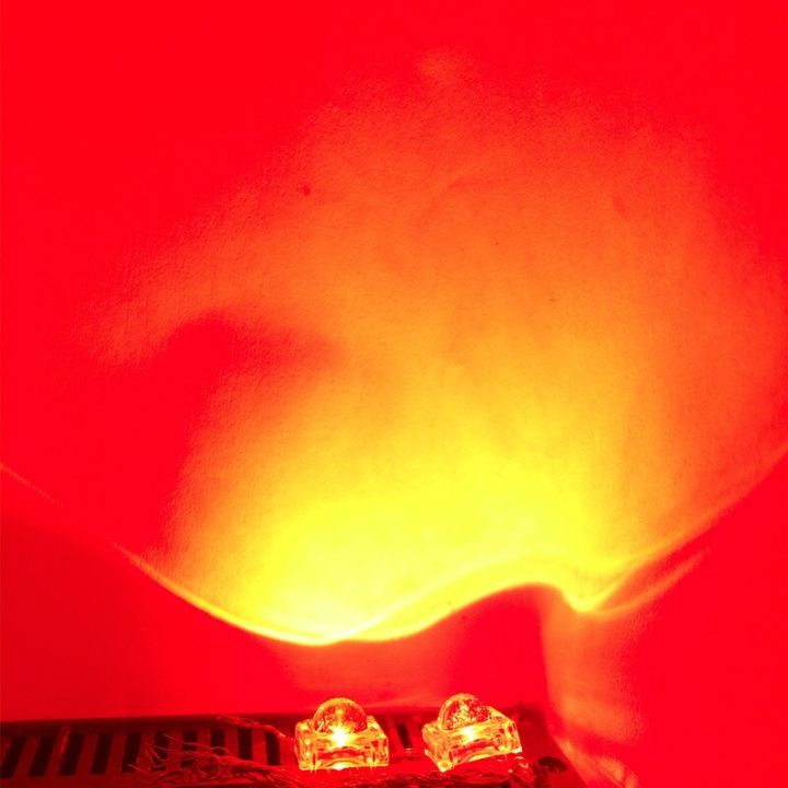 【Happy childhood memories】50Pcs Piranha LED RED Orange Amber Clear 5mm ...