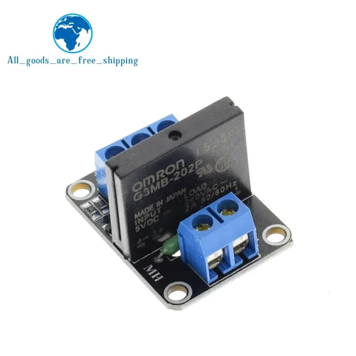 【TianYu Mall】5V 1 Channel OMRON SSR Level Solid State Relay Module 250V ...