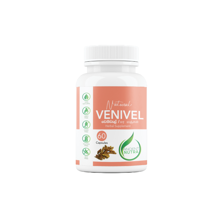Ancient Nutraceuticals Venivel Herbal Supplement - 60 Capsules ...