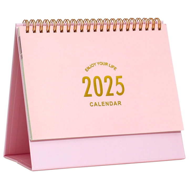 Vertical Flip Desk Calendar Stand-Up Desk Planning Calendar Simple ...