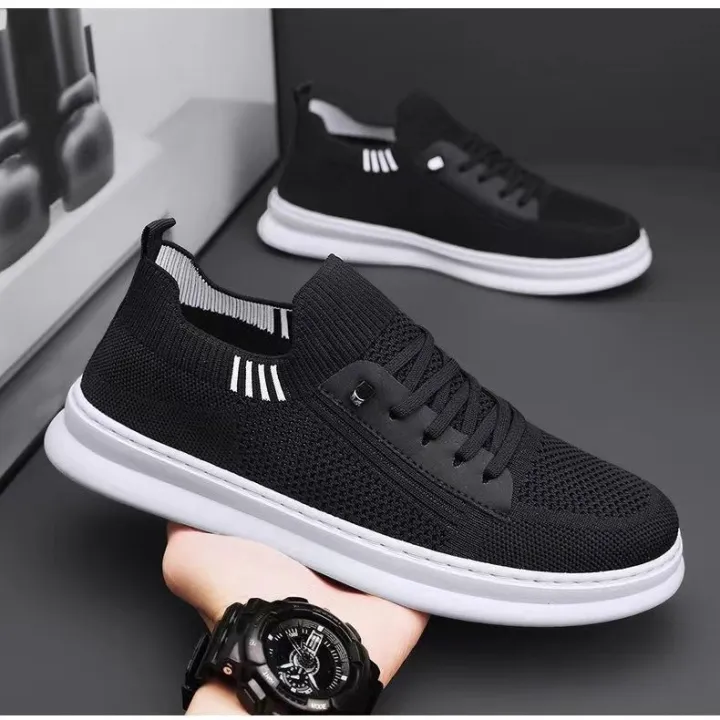 【Zesty】2025 flying knitted socks men's shoes versatile, breathable ...