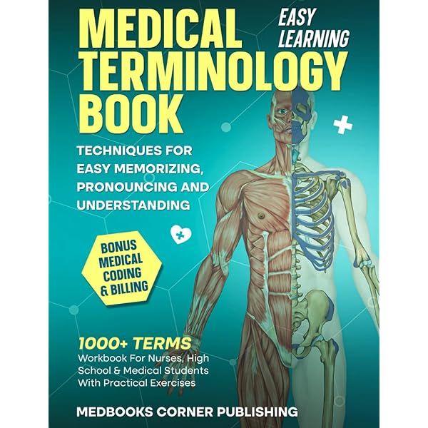 Medical Terminology Book: 1000+ Terms In Anatomy And Physiology ...