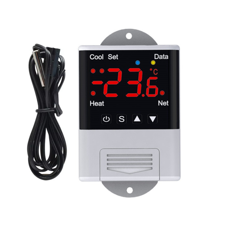 AC 110V 220V DTC1201 Wireless Temperature Controller with Sensor for ...