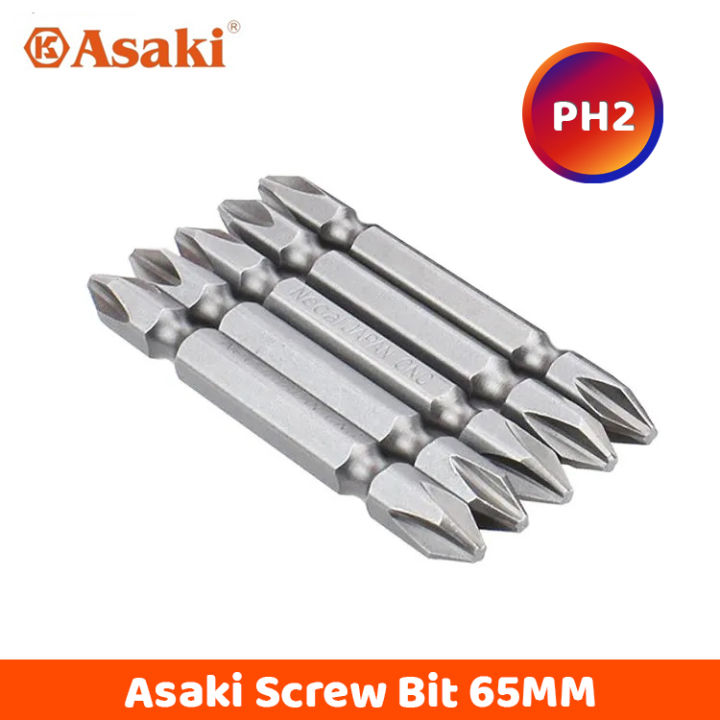 1Pc Screw Bit Philips 65mm PH2 Asaki Brand AK-7176 | Daraz.lk