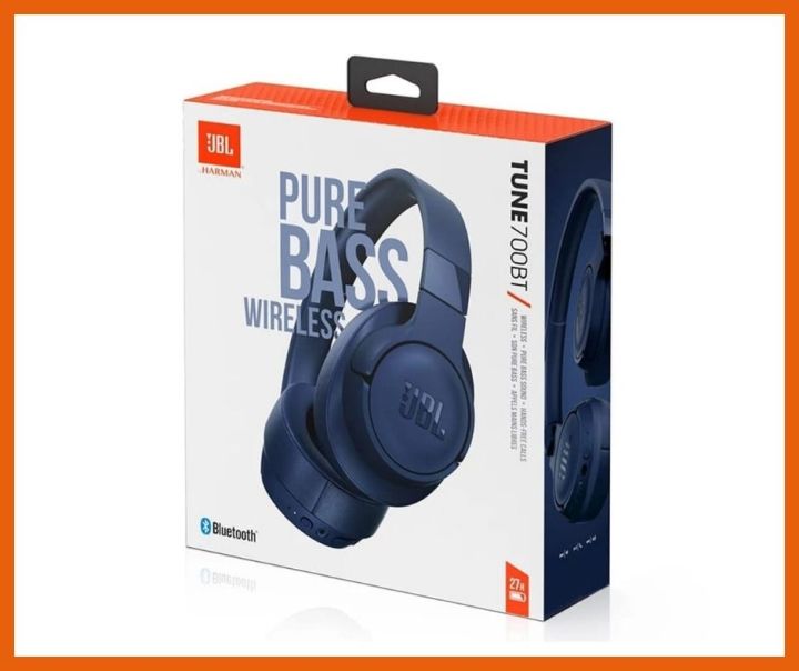 Wireless Headset TUNE 700BT Wireless Over-Ear Pro Base Sound Headphone ...