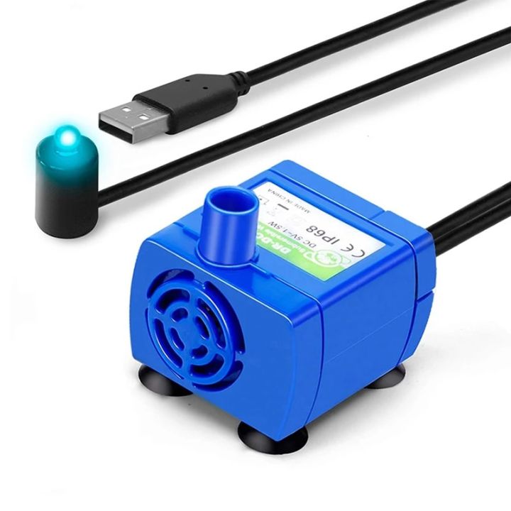 Mini DIY Low Noise Motor Pump 5V DC USB Water Pumps Accessories DR ...