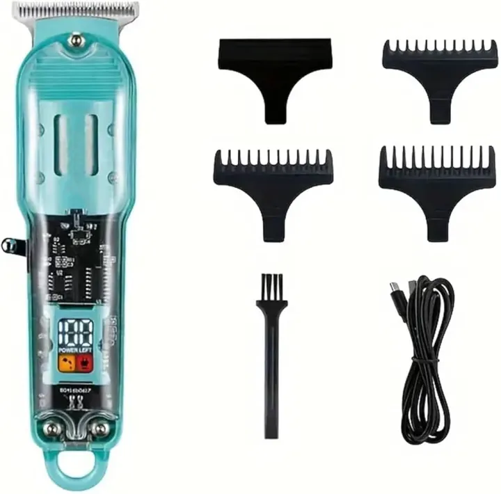 Transparent Digital Hair Clipper TY-8268 | Daraz.lk