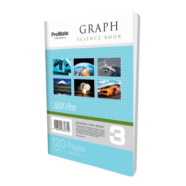 ProMate CR Graph Book 120Pgs | Daraz.lk