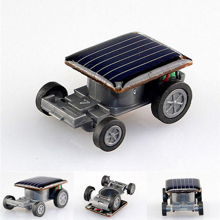 Mini Solar Powered Robot Racing Car Vehicle Educational Gadget Kids ...