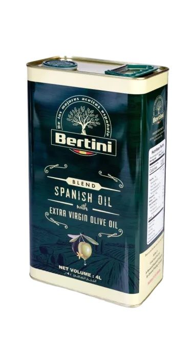 Bertini Extra Virgin Olive Oil, New Harvest, Blend with Rich Spanish ...