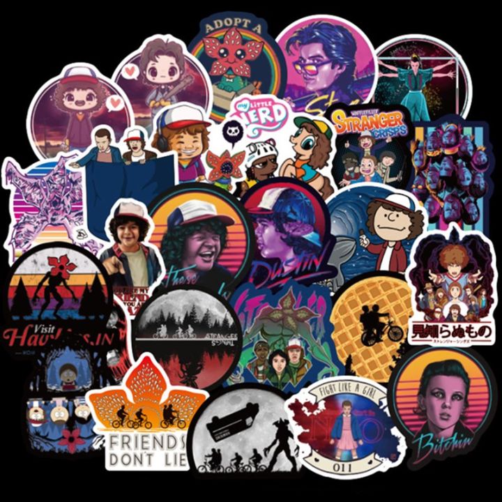 【3d41dddf】50, 100, 150 PCS stranger things do not duplicate car ...