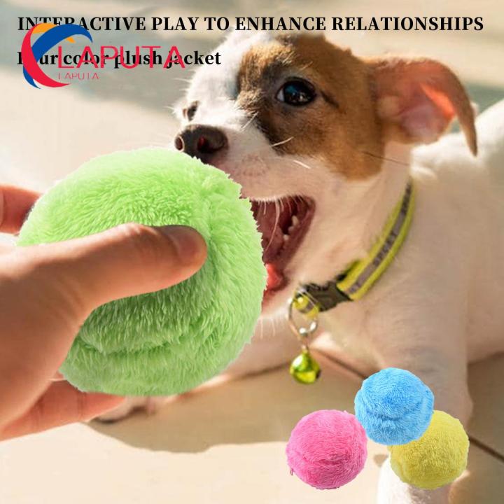 Pet Entertainment Ball Toy Interactive Electric Rolling Ball Toy for ...