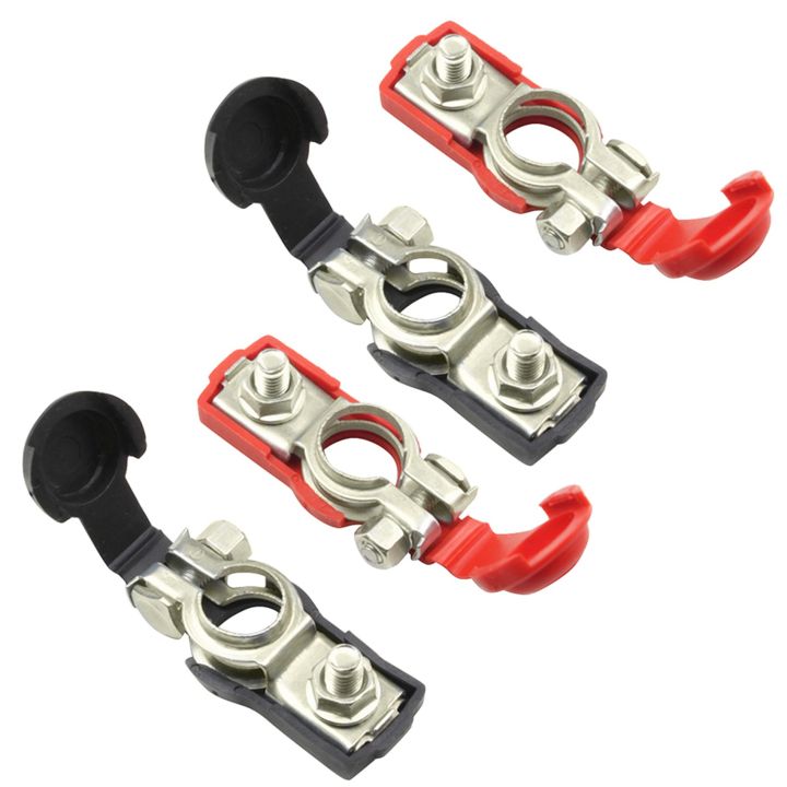 2 Pair Battery Terminal Heavy Duty Car Vehicle Quick Connector Cable ...