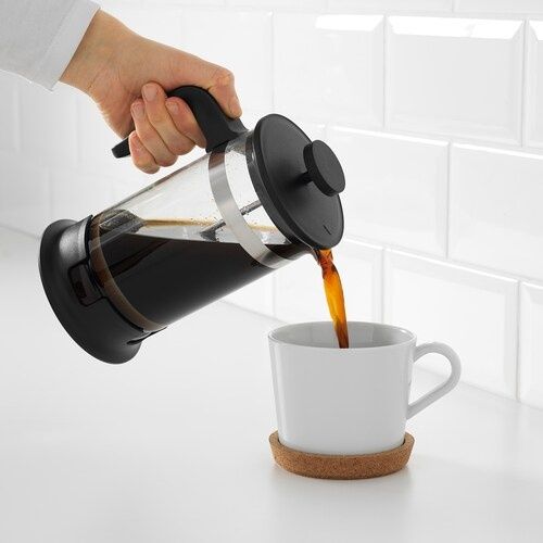 Ikea UPPHETTA Coffee/tea maker, glass/stainless steel, 1 l | Daraz.lk