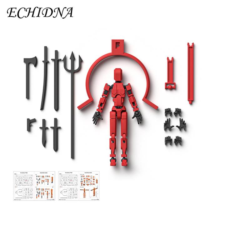 Magnet-powered Action Figure Toy Diy Magnetic Robot Action Figure Set ...