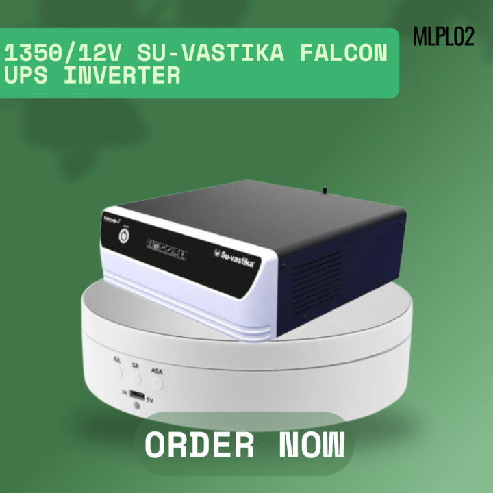 1350/12V SUVASTIKA Falcon Ups Inverter | Daraz.lk