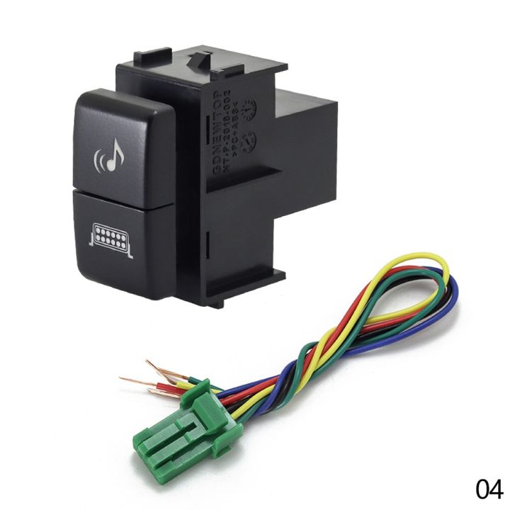 【Music Spotlight】 1pc key switch dual switch fog lights recorder music ...