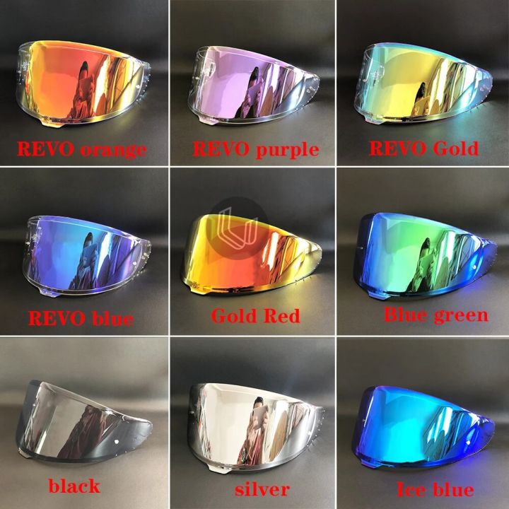 Motorcycle Helmet Lens Visor Helmet Glasses Lens Full face For SHOEI ...