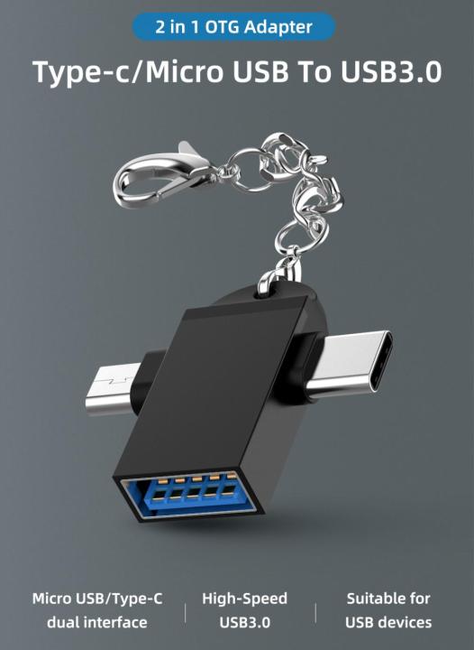 Flash Drive USd Mobile Phone Mi Cable for Type-C 2-in-1 OTG Adapter ...