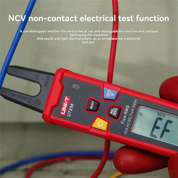 UNIT Digital Clamp Measuring Instrument 60A Electrical Current ...