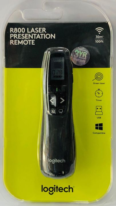 R800 LOGITECH PROFESSIONAL WIRELESS LASER PRESENTER REMOTE CONTROL [ID ...