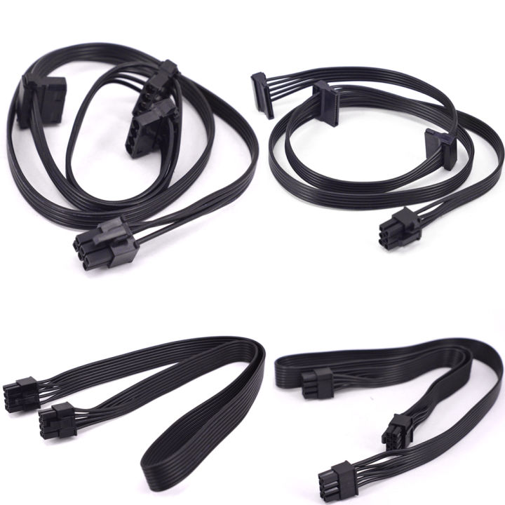 For Xpg Core Reactor 850w 650w 6pin To Ide Sata Gpu -E 8pin To 2 Port 62pin Power Supply Cable ...