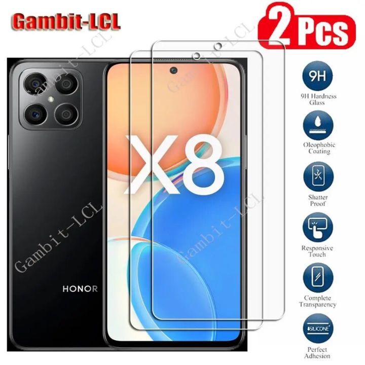 2PCS Original Protection Tempered Glass For Honor X8 6.7 HonorX8 TFY ...
