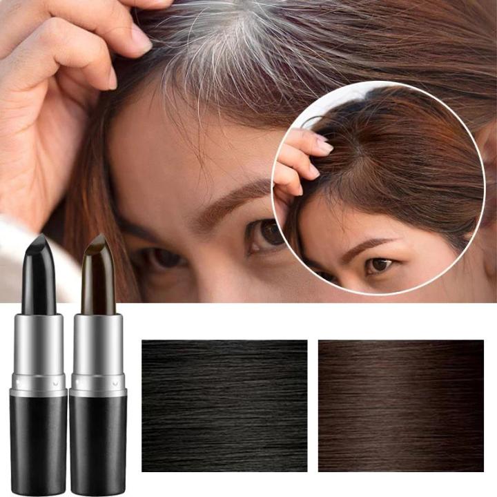 One-Time Hair Dye Pen Instant Gray Root Coverage Hair's Color Cream ...
