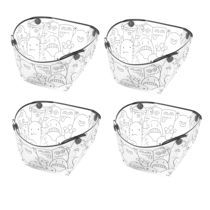 MOUNT 4 Pieces Folding Bowl Set,Portable Mess Kit,Food Grade Material ...