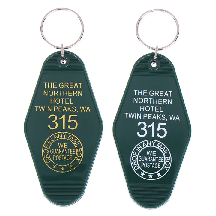 Twin Peaks Key chains The Great Northern Hotel Room # 315 Key Tag ...