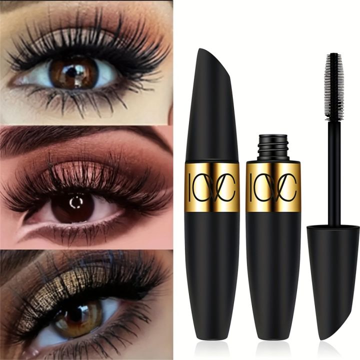 Volumizing 4D Waterproof Mascara, Long-lasting Curling And Lengthening ...