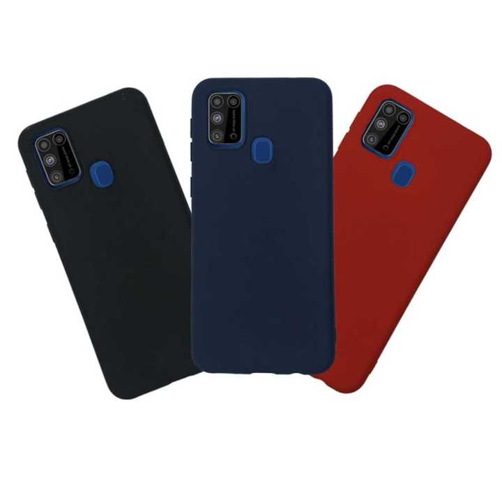 Ultra Slim Samsung Soft Silicon Case For Samsung Galaxy M31 Matte TPU ...