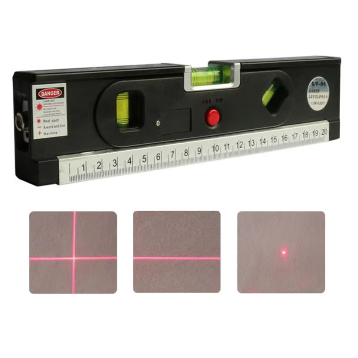 Accurate 4 in Laser Level High Precision Adjustable Right Angle Spirit ...