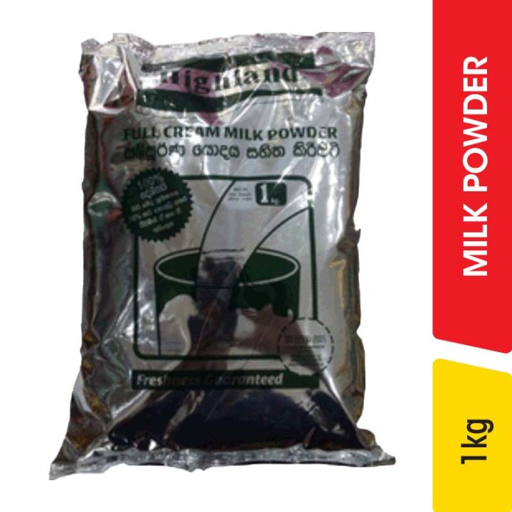 Highland Full Cream Milk Powder - 1.00 kg | Daraz.lk