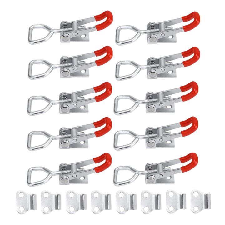 10 Pack Adjustable Toggle Latch Clamp 150Kg Holding Capacity, 4001 ...