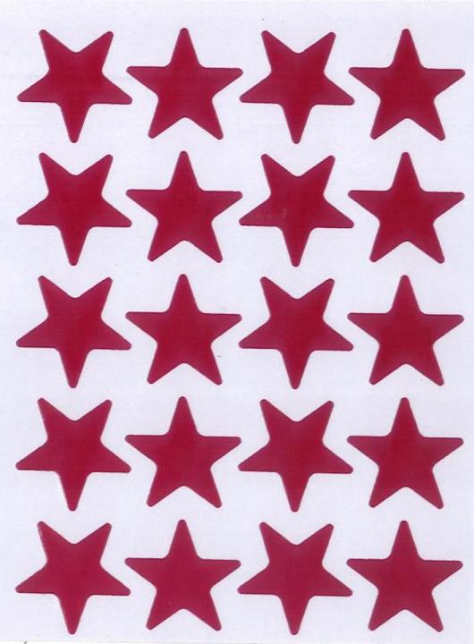 10 PCS Star Cards For school and UKG works, Large Star sticker Cards ...