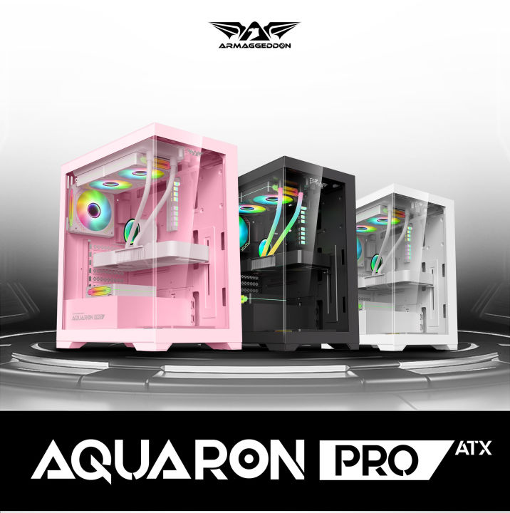 Armaggeddon Aquaron Pro ATX Gaming PC Casing | Daraz.lk