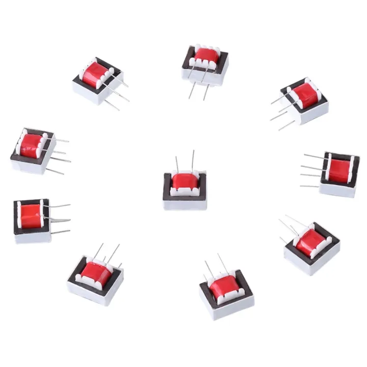 10 PCS Sound Amplification 600:600 Ohm EI14 Isolation Transformer 1:1 ...