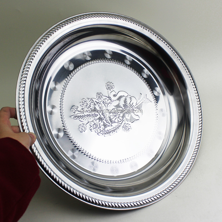 Stainless Steel Sawan | Sawan | Sakura plates | Cherry blossom plates ...