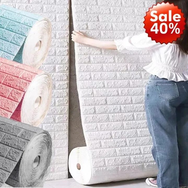 door stopper rubber 70CMX1/5/10M 3D DIY Wallpaper Sticker Soft Foam ...