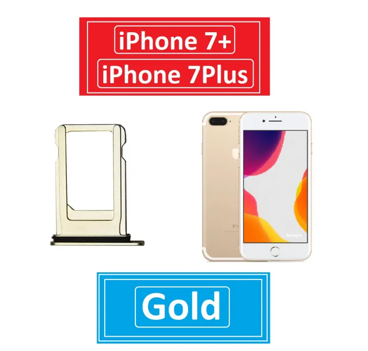 Apple IPhone 7Plus 7+ Gold Sim Tray | Daraz.lk