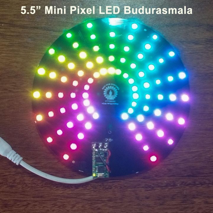 5.5" Inch Mini Pixel LED Budurasmala with 5V Power Supply | Daraz.lk
