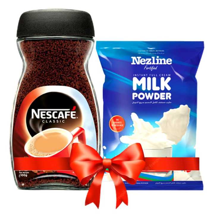 Nezline Milk Powder 400g+Nescafes Classic 100g Combo Offer | Daraz.lk