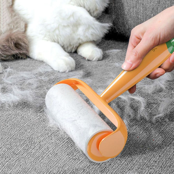Portable Refill Roller Sticky Brush Lint Roller Brush Tearable Sticky ...