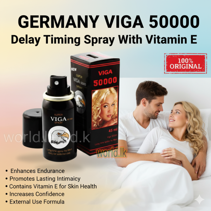 18+ Made In Germany Original VIIGA 50000 Increase Delay Timing Spray ...