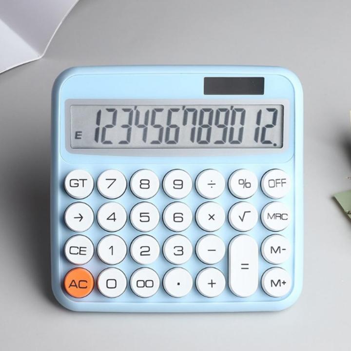 Keystroke Precision Calculator Streamlined 12-digit Calculator Lcd ...