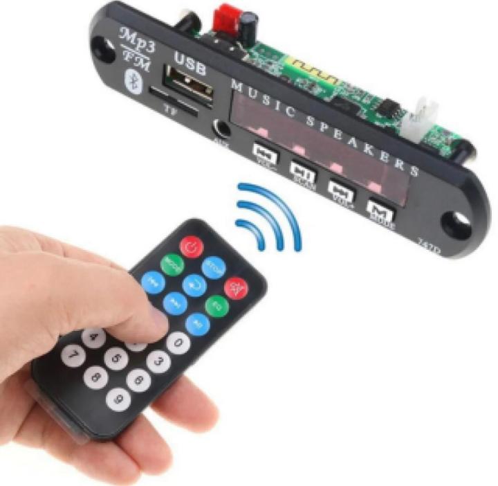 MP3 Bluetooth Music Player FM Radio AUX TF Card Reader USB Kit with ...