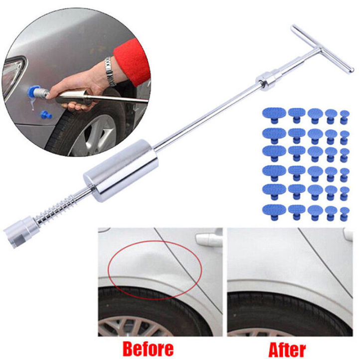 1 Set(30pcs) Car Body Puller Tabs Pulling Paintless Dent Repair Removal ...